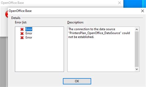 OpenOffice Database With Parallels Print Reach Help Center