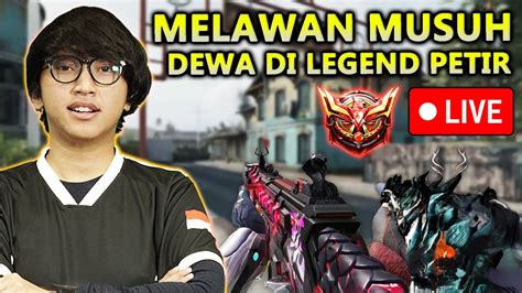 (Live) MELAWAN MUSUH YANG SANGAT HEBAT DI LEGEND PETIR - CODM Indonesia - YouTube