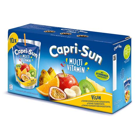 CAPRI SUN MULTIVITAMIN 10x200ML Cheetah