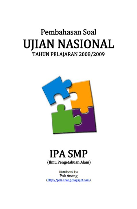 Pembahasan Soal Un Ipa Smp 2009 Venda Amira