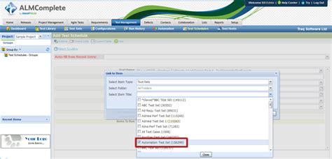 setting up automated tests in qacomplete test management