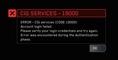 4 1 0 Live Error 19000 Star Citizen Spectrum