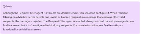 Recipient Filtering Microsoft Qanda