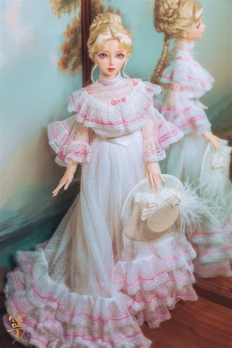 微博 Bjd Dolls Girls Cute Dolls Vestido Charro Fantasy Princess Old