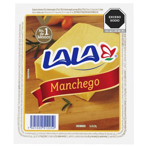 Queso Manchego Lala 200 Gr 7 Eleven Grupo Iconn
