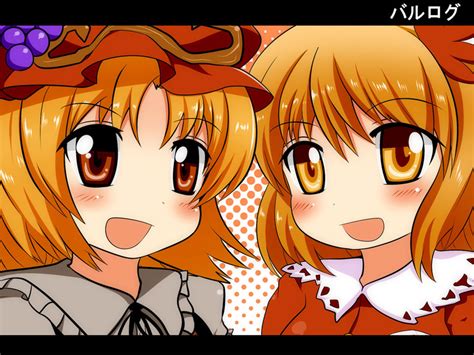 Aki Minoriko And Aki Shizuha Touhou Drawn By Motsuselshia12 Danbooru