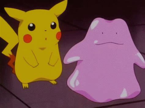 Ditto Pikachu Gif Ditto Pikachu Pokemon Descubrir Y Compartir Gifs