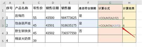 职场必备excel统计函数：count、sum系列计数求和，一次讲清讲透 知乎
