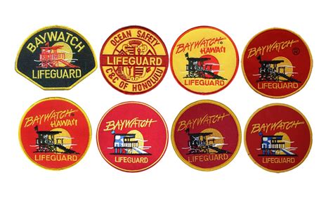 Baywatch Movie Embroidered Iron On Patch Sew On Badge Baywatch Etsy