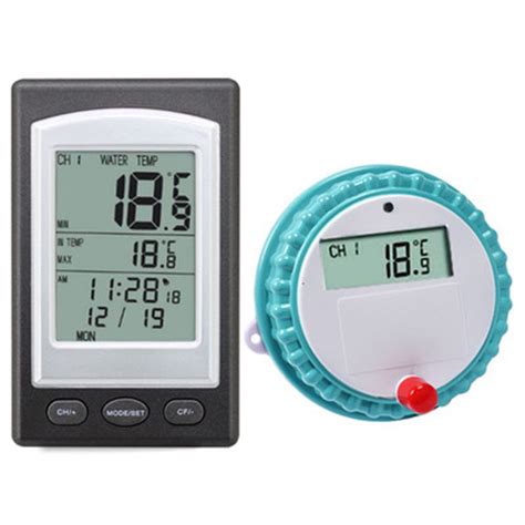Professional Wireless Digital Swimming Pool Thermometer V2f2