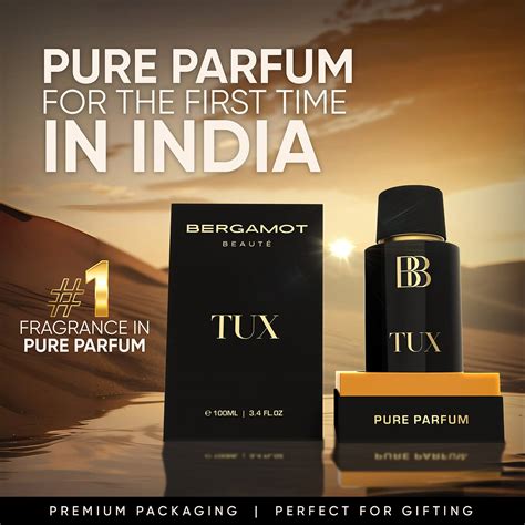 Tux Pure Perfume For Men 100ml 1 Pure Perfume By Bergamot Beaute