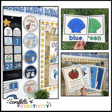 Ocean Theme Classroom Decor Bundle Confetti And Creativity
