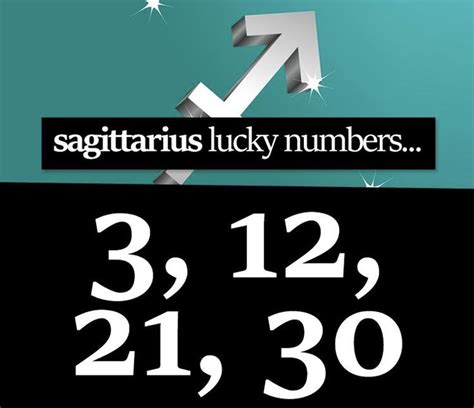 Sagittarius Lucky Numbers Sign