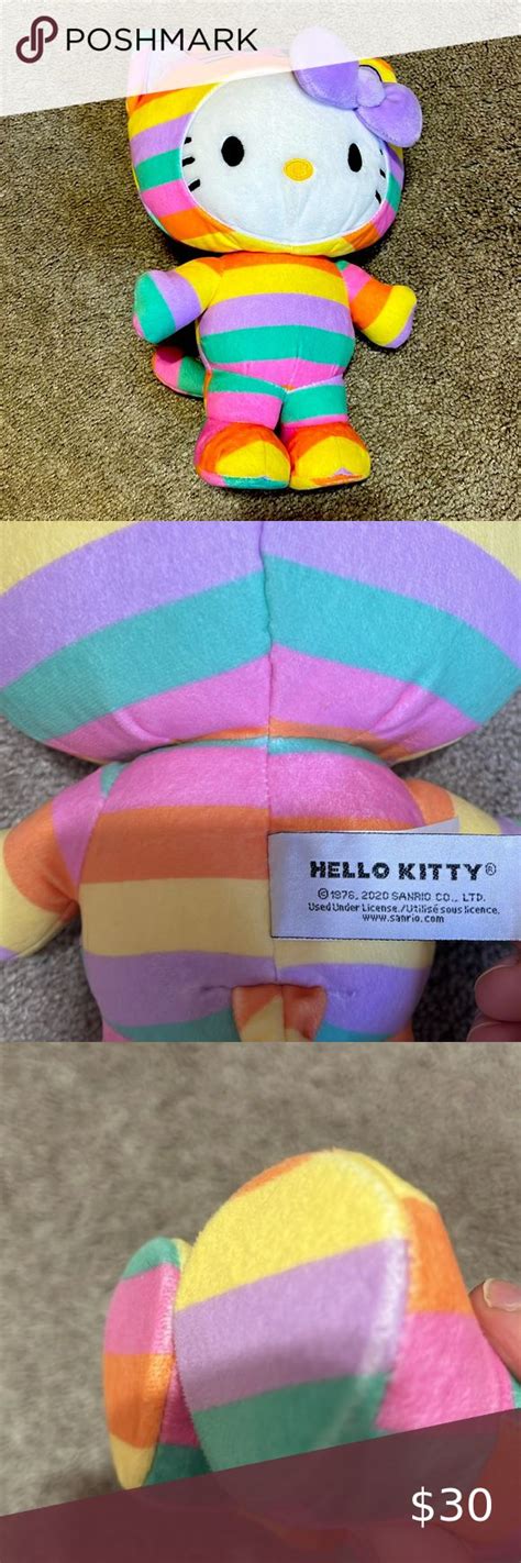 Hello Kitty Sanrio Disney World Park Epcot 11in Hard Feet Disney