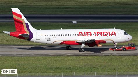 Air Indias Very First A320 Neo Vt Rtn Sporting The Fresh New Livery
