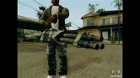 Gta San Andreas Minigun Yeri YouTube