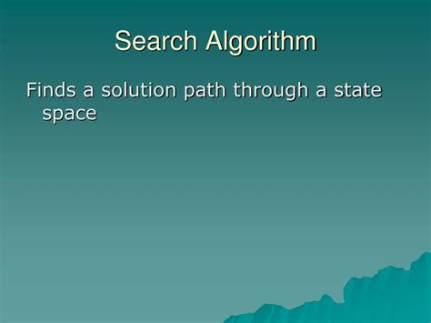 Ppt State Space Search Powerpoint Presentation Free Download Id2725591