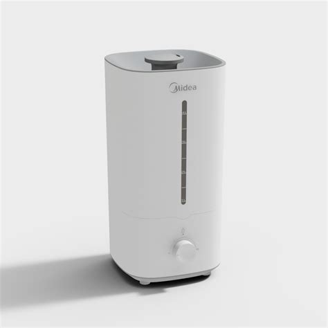 美的 超声波加湿器sc 3g40a 小家电 3d模型素材 免费3d模型库 模袋云