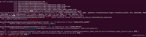 Moveit入门教程 运动学模型kinematic Model 学习记录2022 06 27 Csdn博客