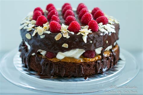 Decadent Chocolate Cake With Ganache Frosting Tantalise My Taste Buds