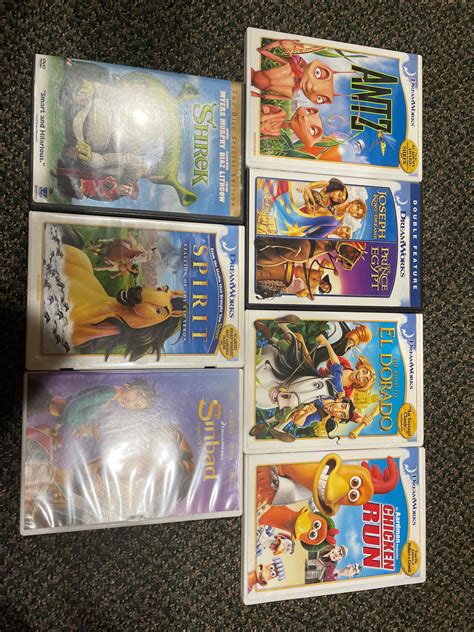 Dreamworks Dvd Collection Part 1 Dreamworks Skg By S8694358 On Deviantart