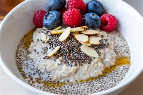 Overnight Oats With Chia Seeds Nutritious Breakfast Recipe