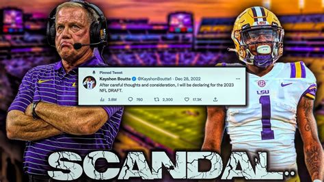 Kayshon Boutte Is Dismissed After Lsu Sex Scandal Brian Kelly Is Done