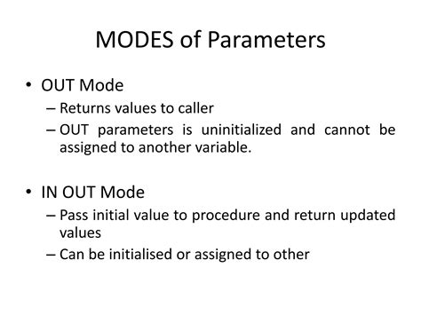 5 Stored Procedure And Functions Ppt