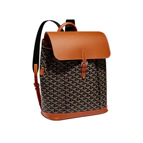 고야드 알팡 백팩 Mm 블랙 탄 Goyard Kream