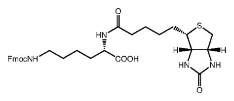 Alfa Aesar™ Nalpha Biotinyl Nepsilon Fmoc L Lysine 95 1g Alfa Aesar