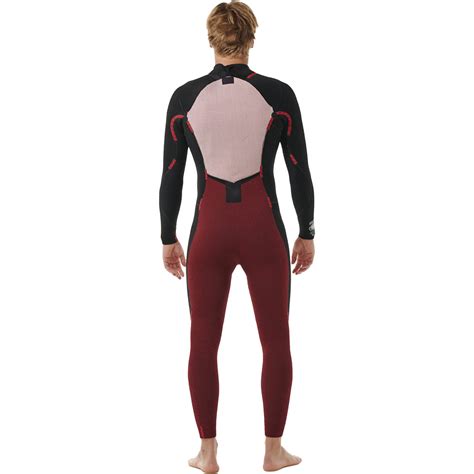 2025 Rip Curl Mens Dawn Patrol 43mm Back Zip Wetsuit 15amfs Black
