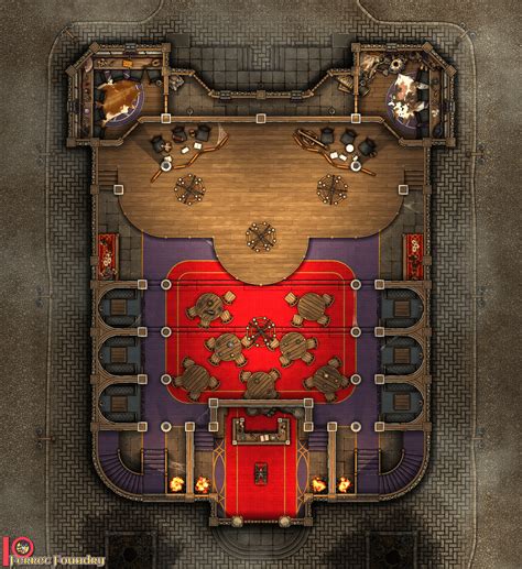 [32x24] [battlemap] [oc] Dreadmaps Tinker Workshop R Fantasymaps