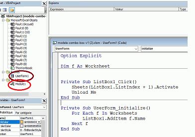 Modifier Une Combobox Et La Placer Sur Plusieurs Feuilles Du M Me Fichier