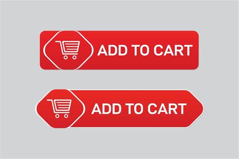 Add To Cart Button Design 18891459 Vector Art At Vecteezy