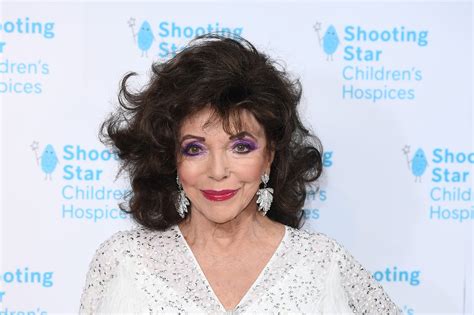 Joan Collins 2022 Without Makeup