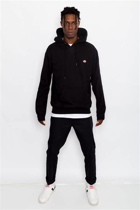 Dickies Rockwood Hoodie Mens Black Stateside Sports