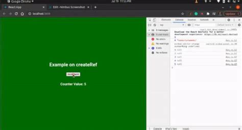 Difference Between Useref And Createref In Reactjs Geeksforgeeks