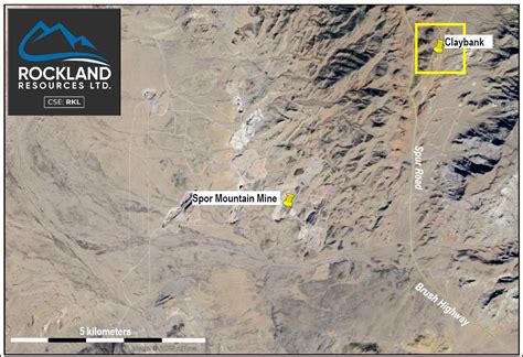 Rockland Resources Acquires Claybank Beryllium Project Near The Spor Mountain Beryllium Mine