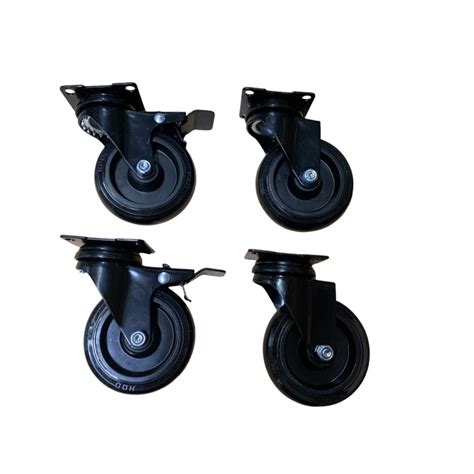 ล้อ1 ชุด 4 ล้อ Mik 70ex สำหรับพัดลมไอเย็น Masterkool Mik 70ex อะไหล่