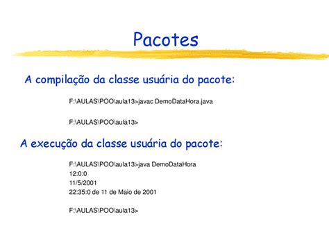 Programação Orientada a Objetos ppt carregar