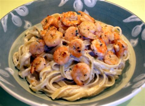 Shrimp Scampi With Pasta Alfredo Recipe
