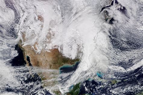 Nasa Releases Image Of Us Deadly Winter Storm From Space Newsweek