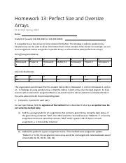 Mastering Arrays Perfect Size Vs Oversize Arrays In Java Course Hero