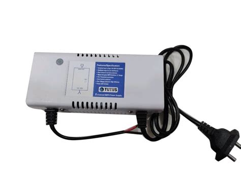 Tutus Cctv Camera Power Supply Output Voltage 12 Vdc Input Voltage