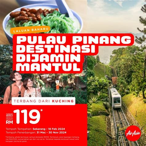 Airasia Reconnects Kuching And Kota Kinabalu From Penang International