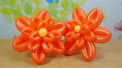 풍선아트 030 Balloon Stick Flower 벌룬스틱 플라워 Youtube