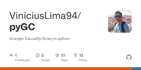 Github Viniciuslima94pygc Granger Causality Library In Python