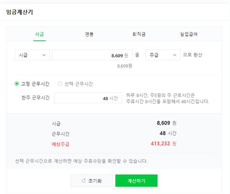 2024년 최저시급 기준 월급 얼마 일까 시급 주급 일급 월급 주휴수당 계산기 총정리