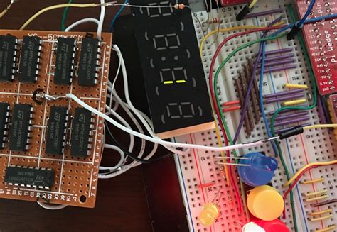 Building A 4 Bit Shift Register From 7400 Nand Gates For Gpio Output