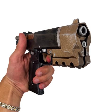 3d File Cyberpunk 2077 Dying Night Gun Replica Prop Pistol Weapon 🔫・3d